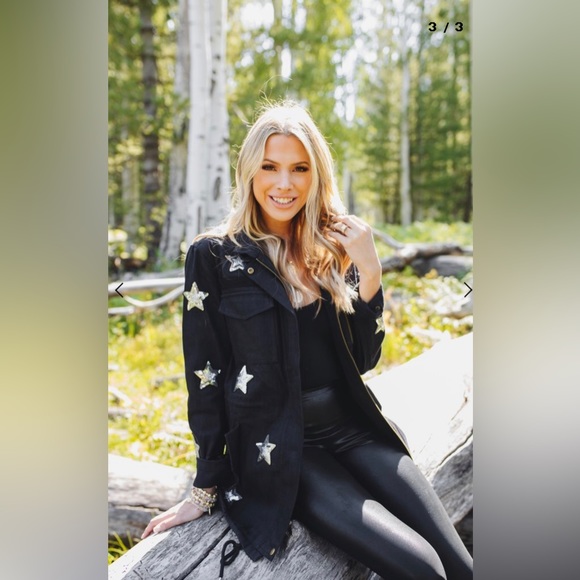 Buddy Love | Jackets & Coats | Nwt Buddy Love Alyssa Cargo Jacket Black ...